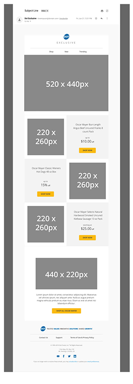 Email Exclusive Submission Form | Dot Marketing